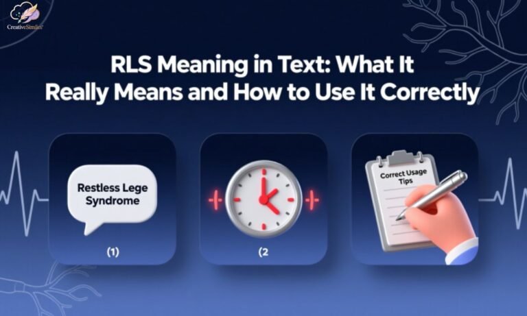 RLS Meaning in Text What It Really Means and How to Use It Correctly