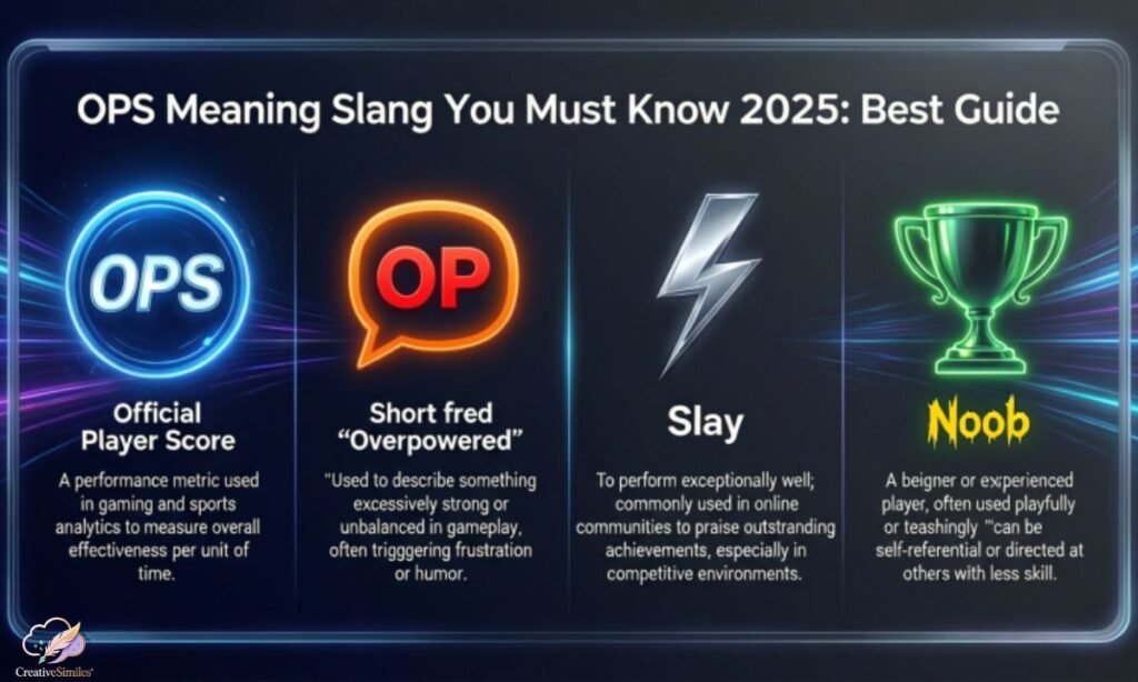 Ops Meaning Slang You Must Know 2025 Best Guide