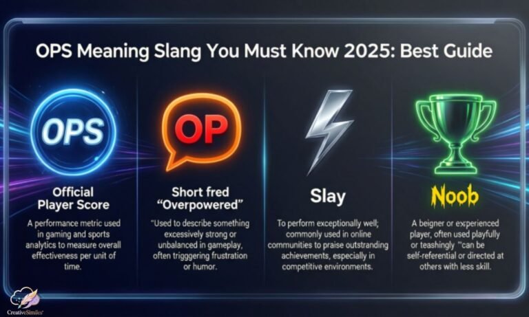Ops Meaning Slang You Must Know 2025 Best Guide